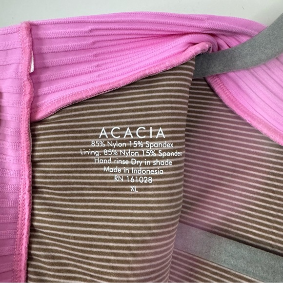 acacia swimwear | Swim | Nwt Free People X Acacia Ehukai Dual Ribbed ...